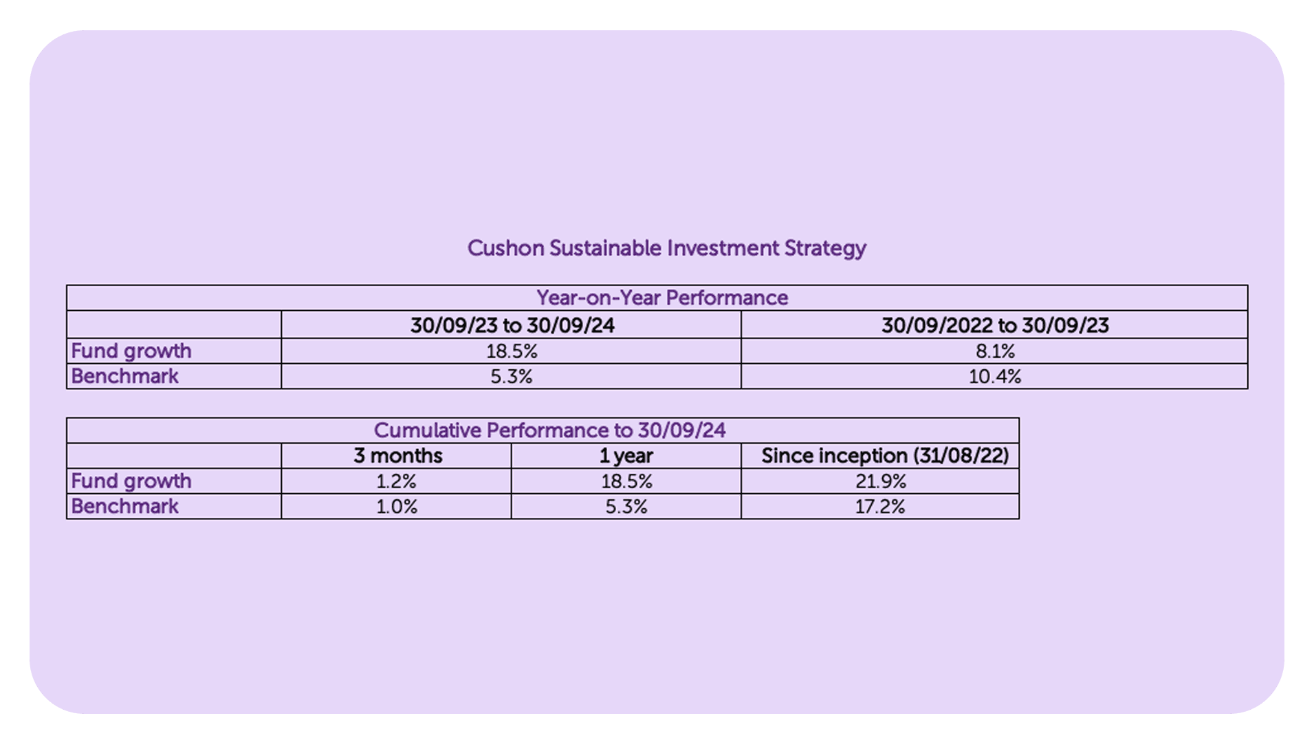 Cushon Sustainable Investment Strategy | Growth phase | NatWest Cushon